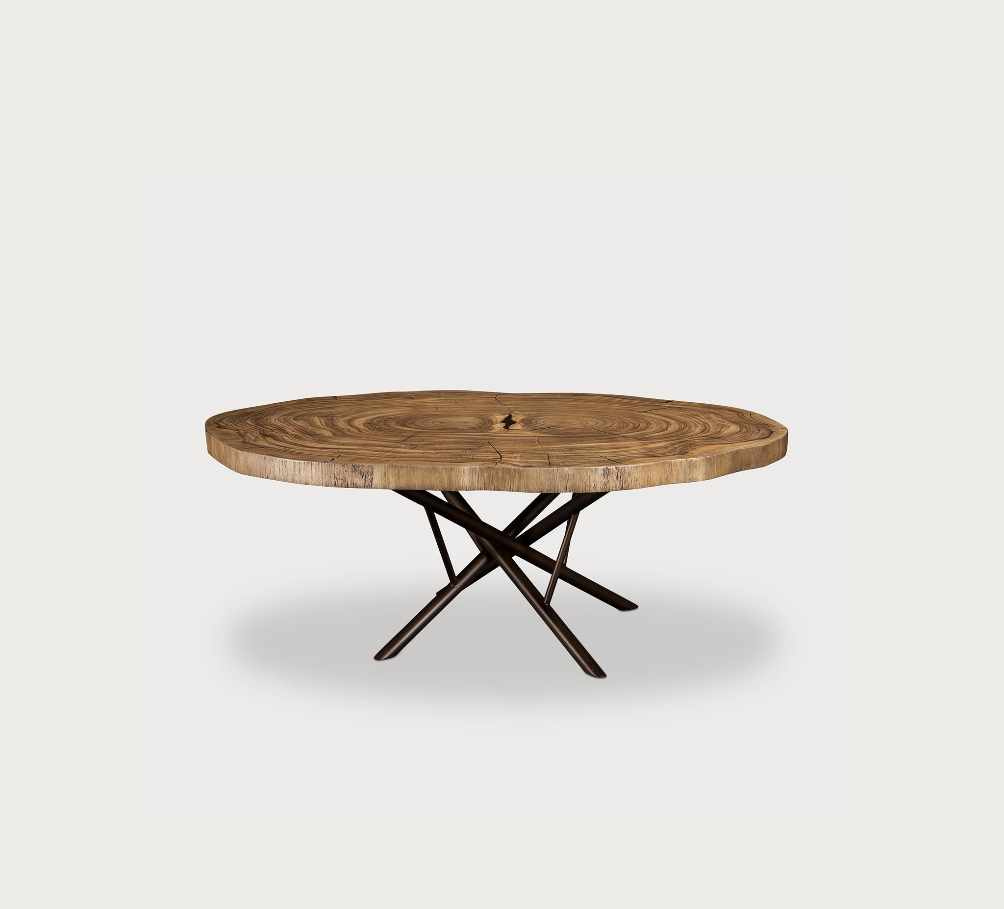 Taracea Furniture Maya Guanacaste Oval Dining Table