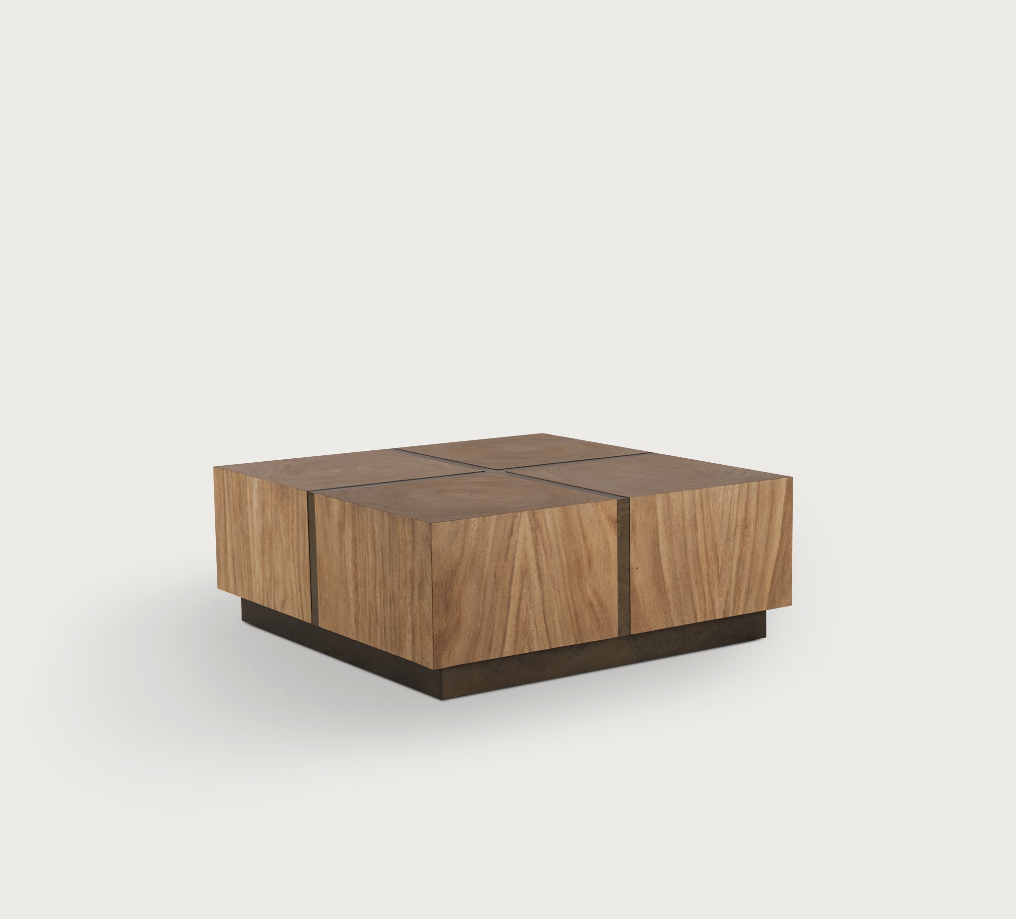 Taracea Furniture Tacto Guanacaste Square Coffee Table