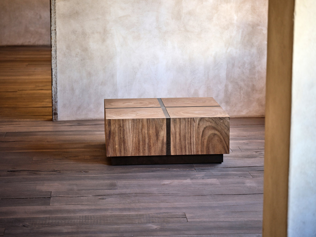 Taracea Furniture Tacto Guanacaste Square Coffee Table